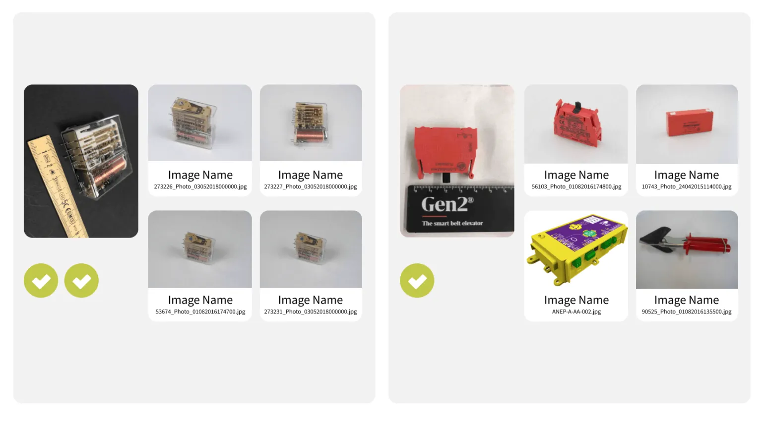 Cloud Visual Search Solution for Manufacturing & MRO