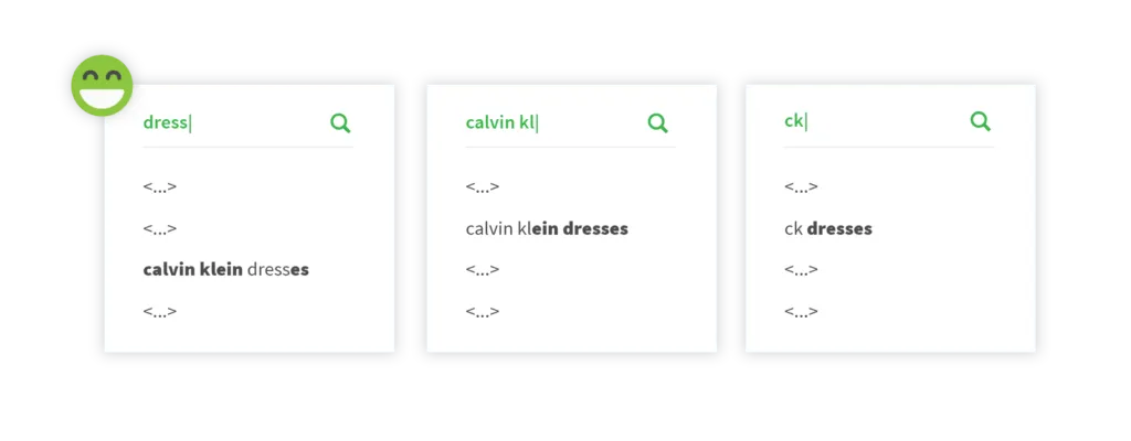 Smart autocomplete best practices