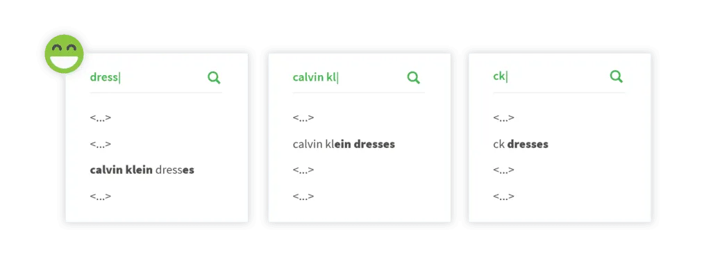 Smart autocomplete best practices