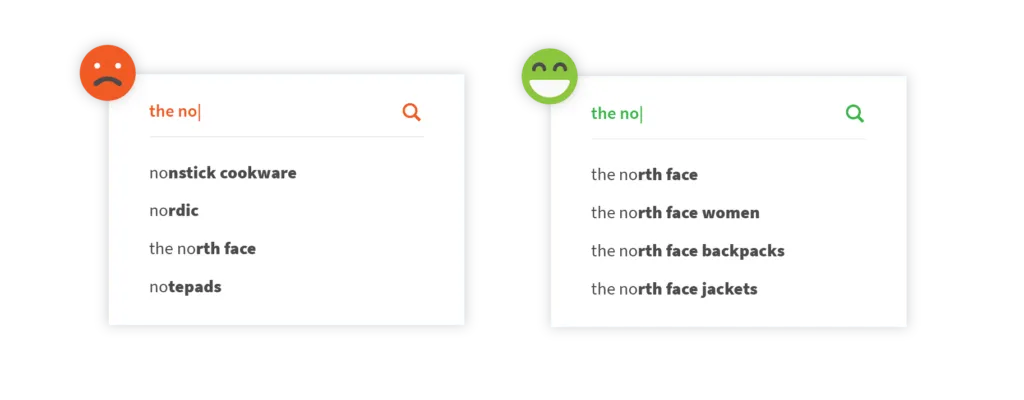 Smart autocomplete best practices