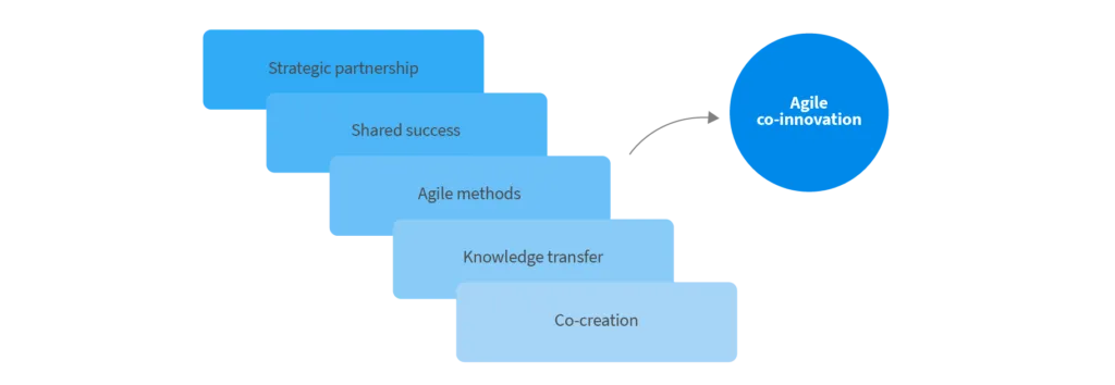 Agile co-innovation engagement model
