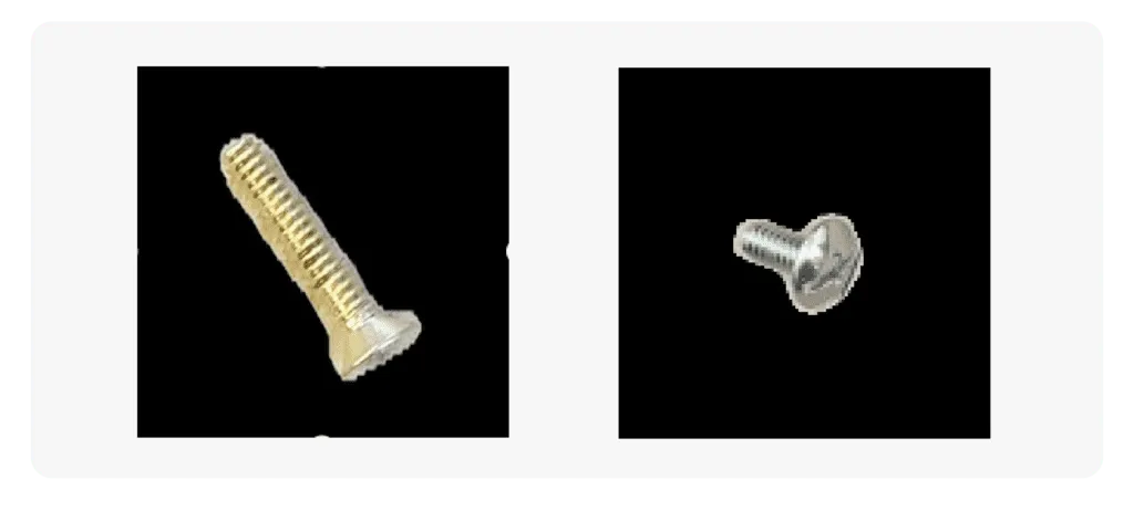 Identifying screws, a practical use case study for visual search