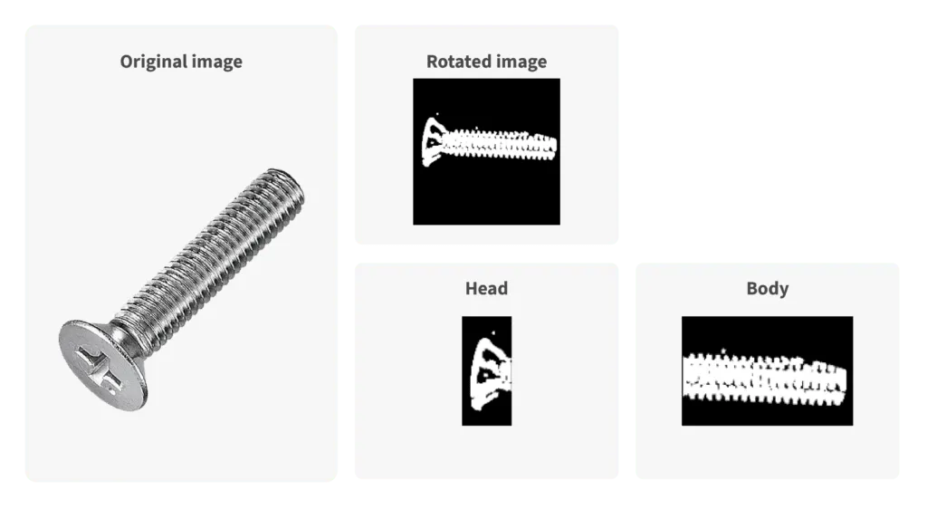 Identifying screws, a practical use case study for visual search