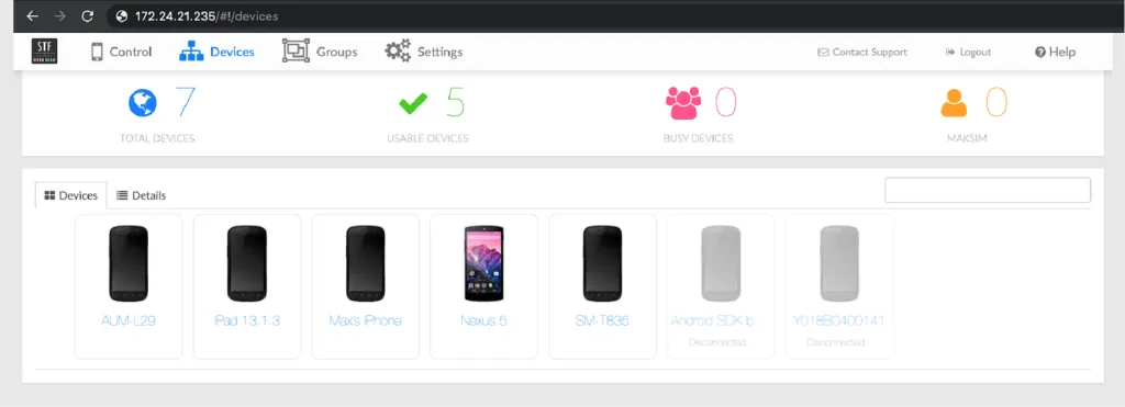 Mobile device farm—an indicator of testing culture