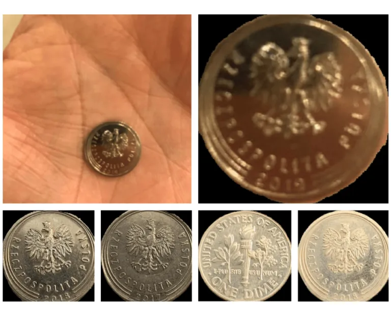 Coin recognition and deep learning visual model