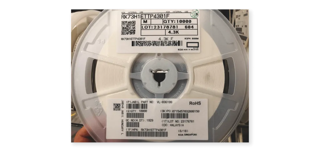 Industrial label recognition with AutoML