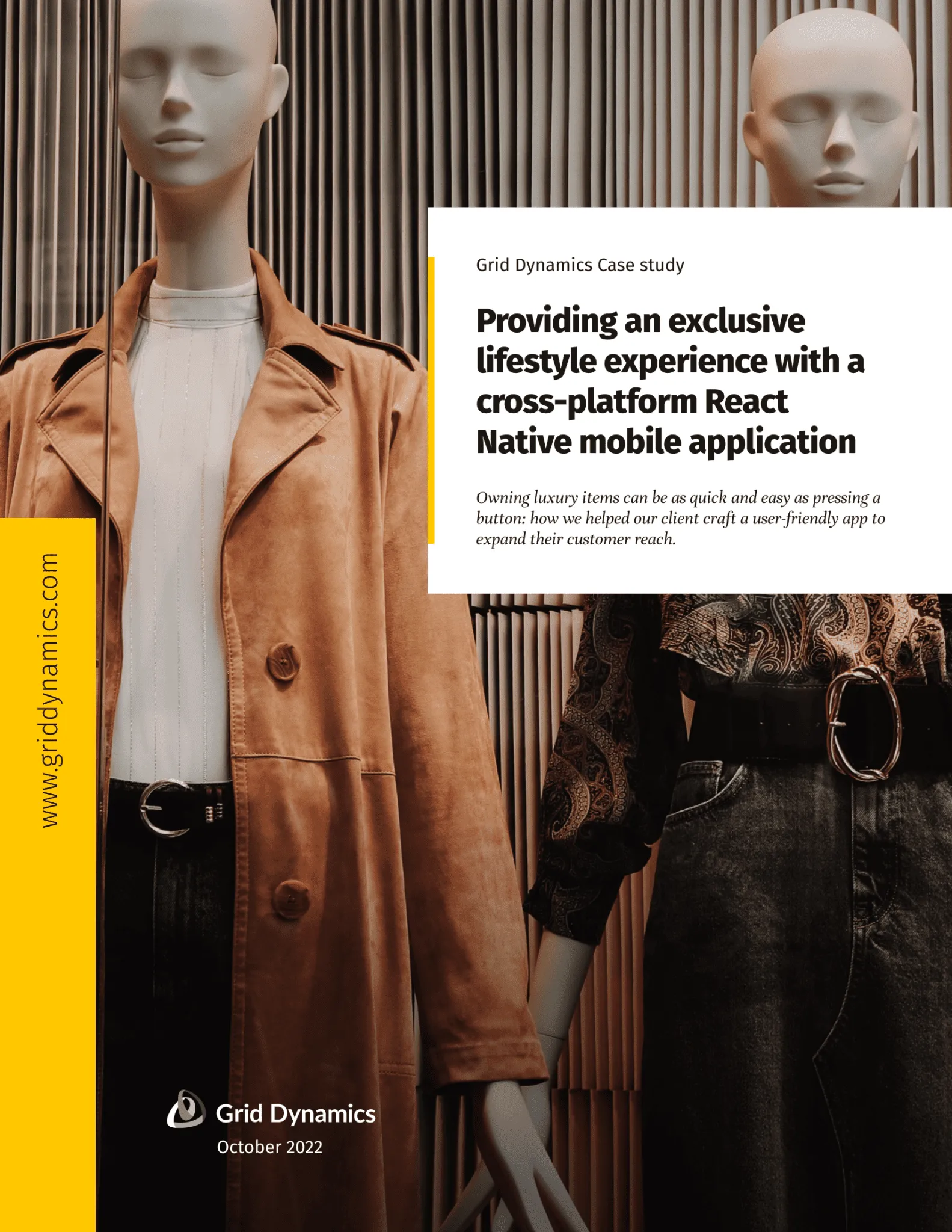 React Native mobile application for customer engagement