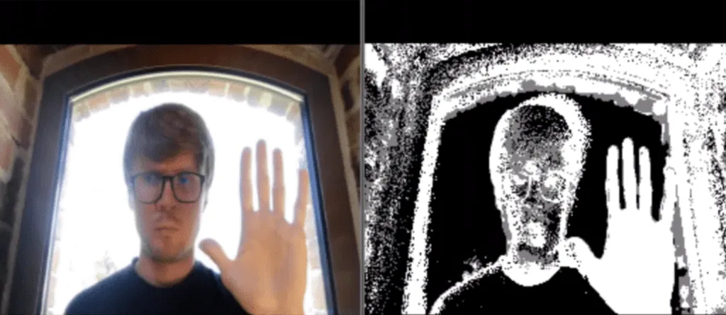 Virtual backgrounds: real-time deep semantic segmentation on mobile