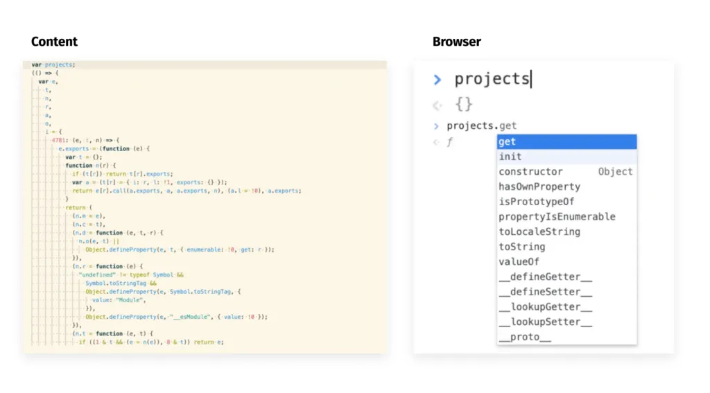 Webpack module federation for micro frontends