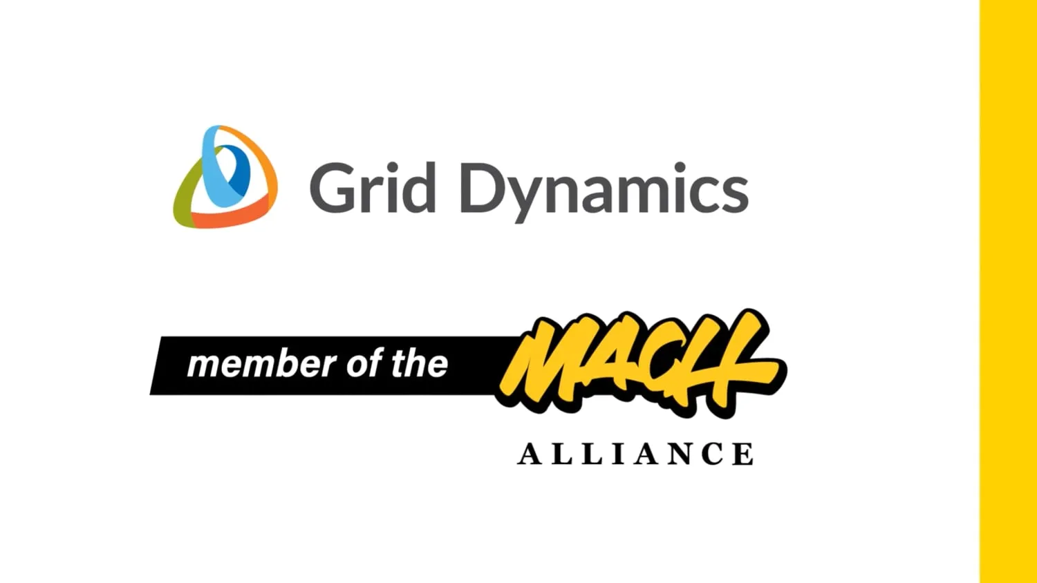 Grid Dynamics joins MACH Alliance – Grid Dynamics