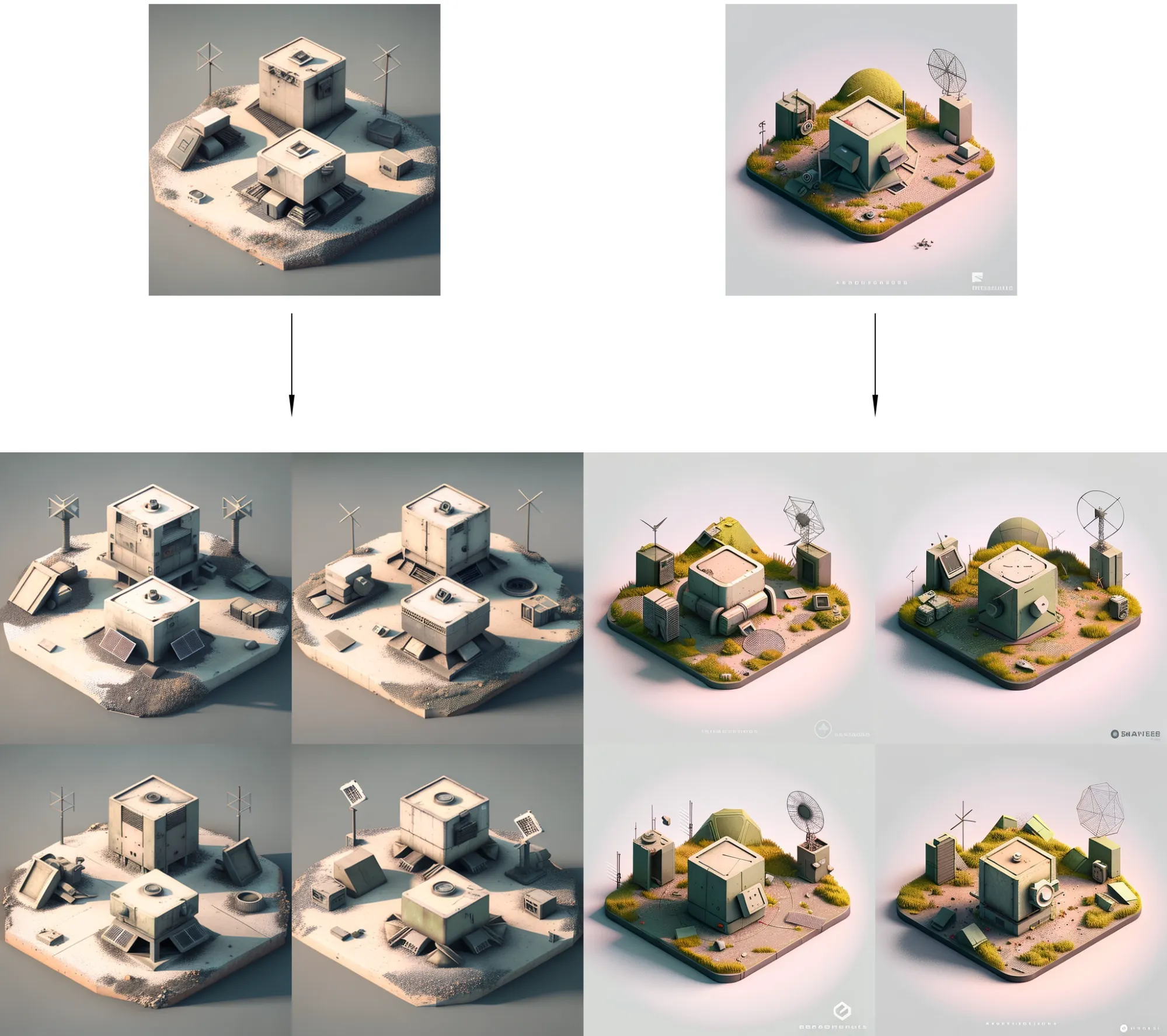Game Assets Creation With Generative AI Tools: A Tutorial