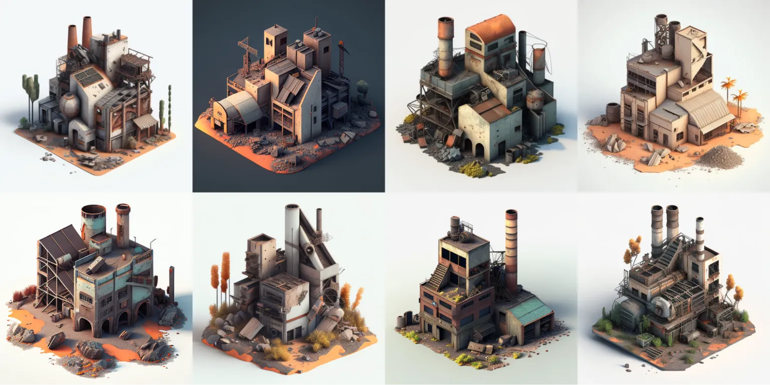 Game Assets Creation With Generative AI Tools: A Tutorial