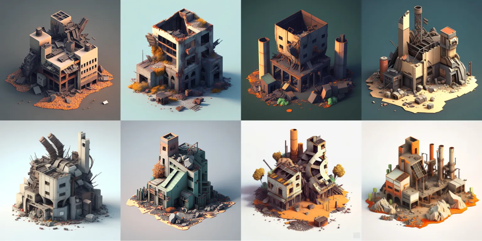 Game Assets Creation With Generative AI Tools: A Tutorial