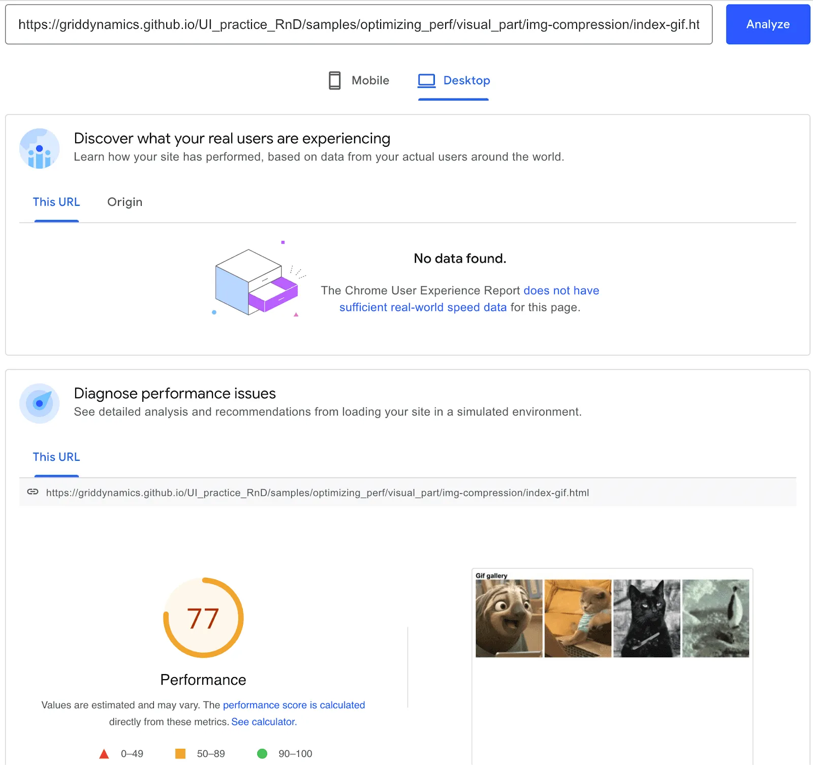 How to optimize images, GIFs, and animation